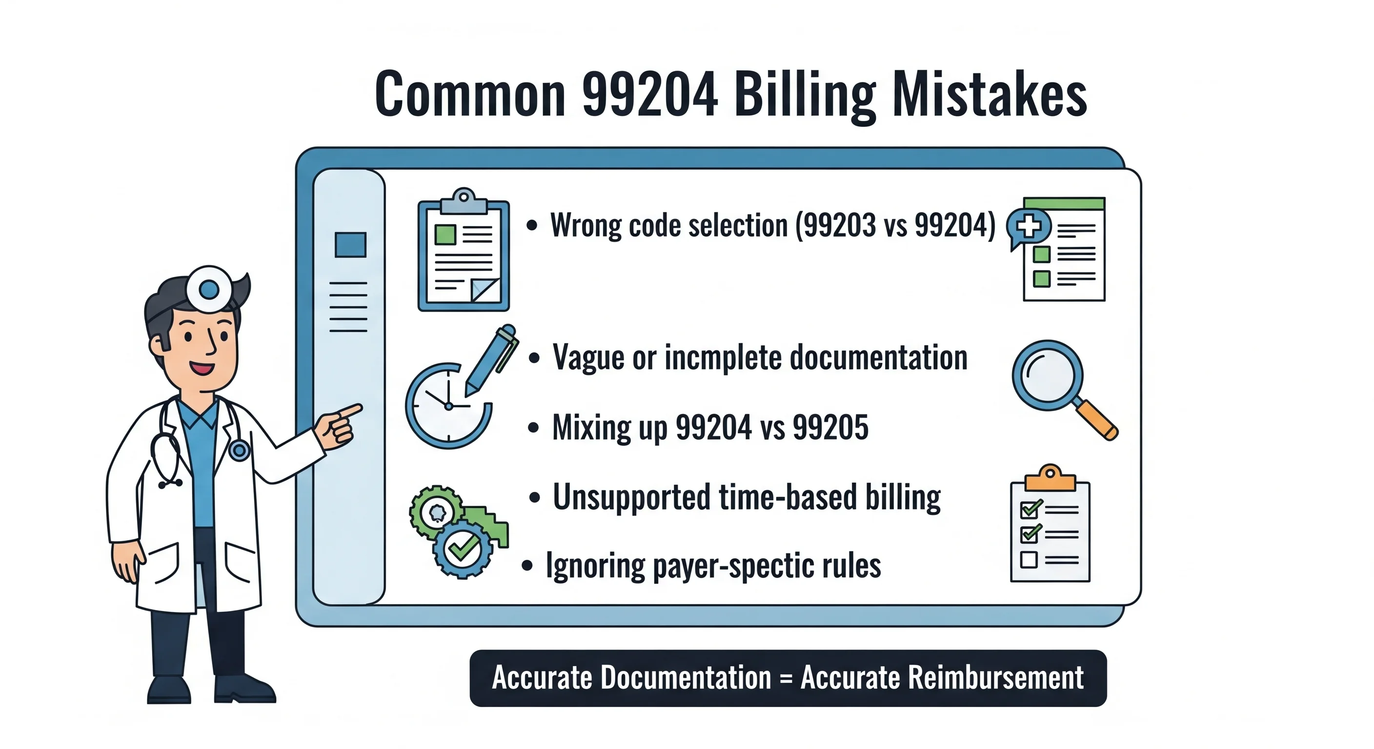 99204 CPT Code Documentation and Billing Tips - Medical Biller