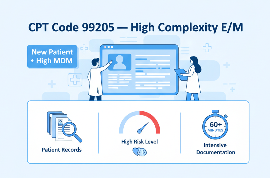 99205 CPT Code – High Complexity Office Visit Coding Guidelines ...