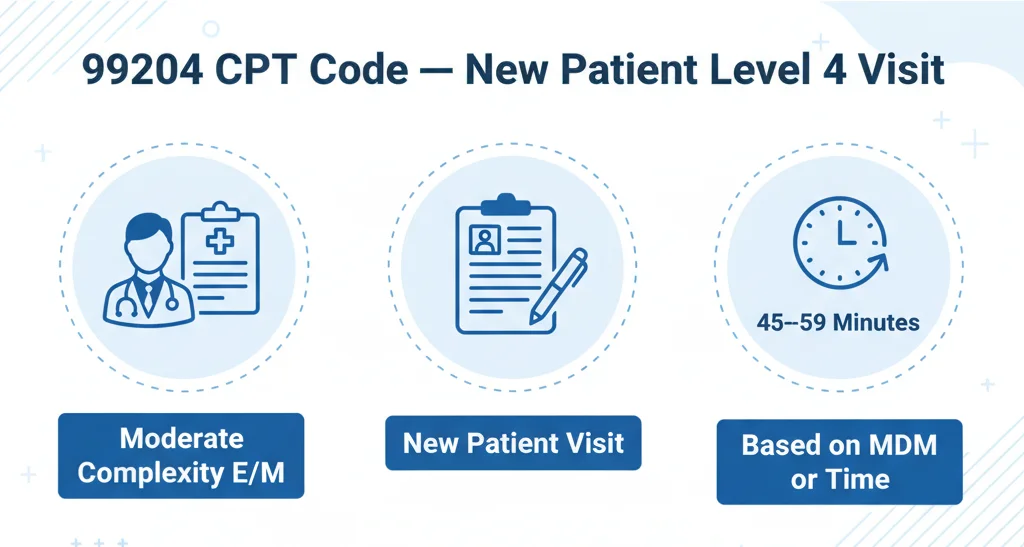 99204 CPT Code – New Patient Level 4 Visit Explained - Medical Biller