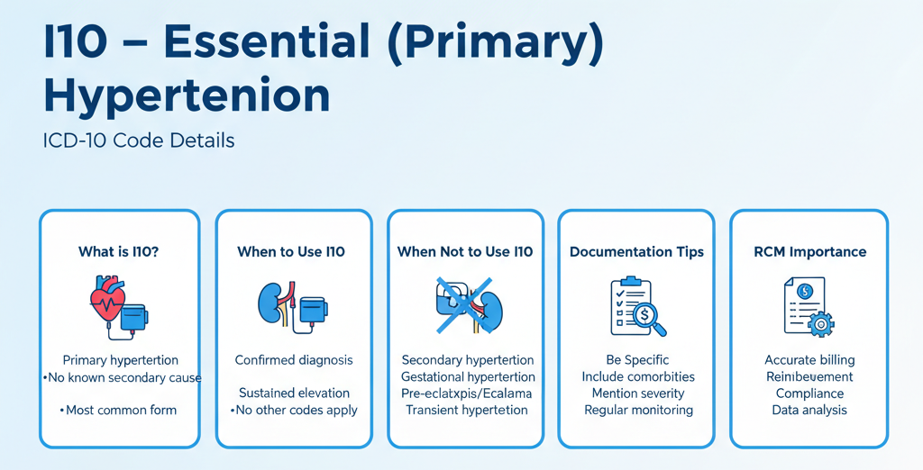 I10 ICD-10 Code – Hypertension Diagnosis Coding and Guidelines ...